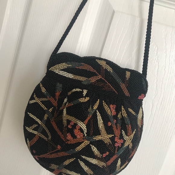 Vintage | Bags | Vintage Beaded Shoulder Bag | Poshmark